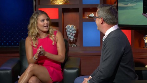 Amanda Balionis is the new CBS Sports golf interviewer