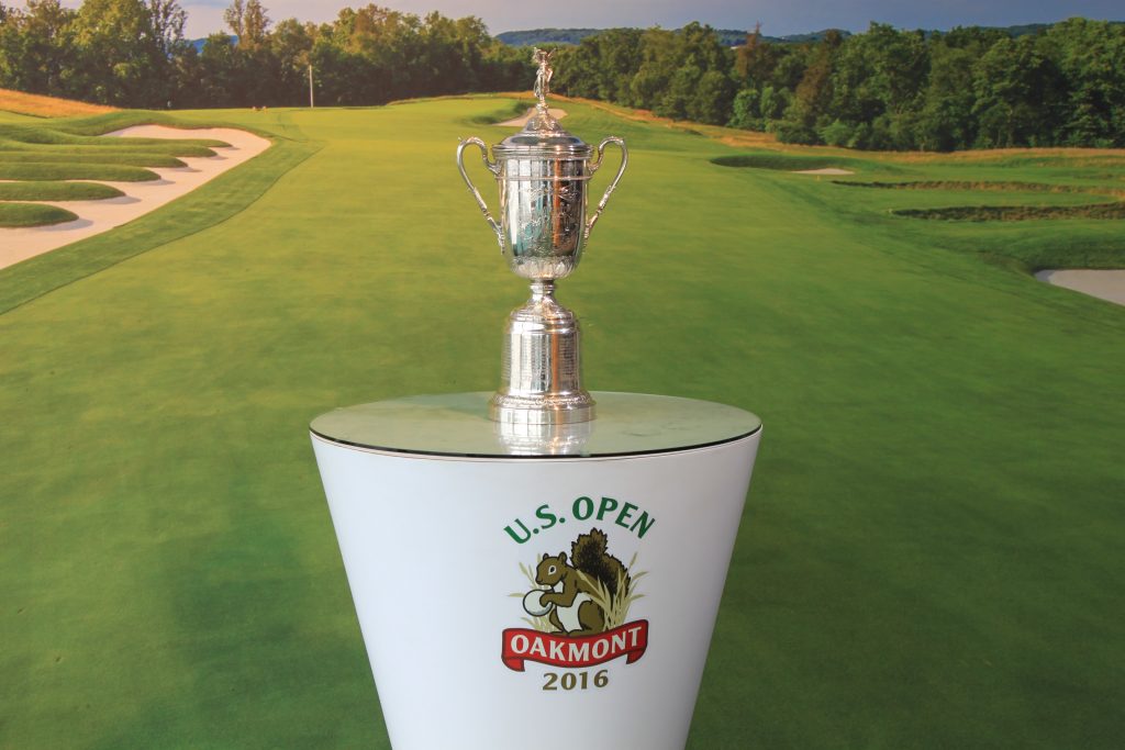 2016 U.S. Open second round hole locations, pin placements