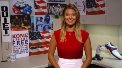 CBS Sports, Callaway Golf reporter Amanda Balionis: Pictures, bio