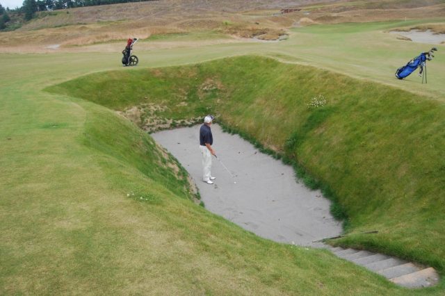 The deepest bunker in golf? The Himalayas, the Basement, 16th at PGA ...