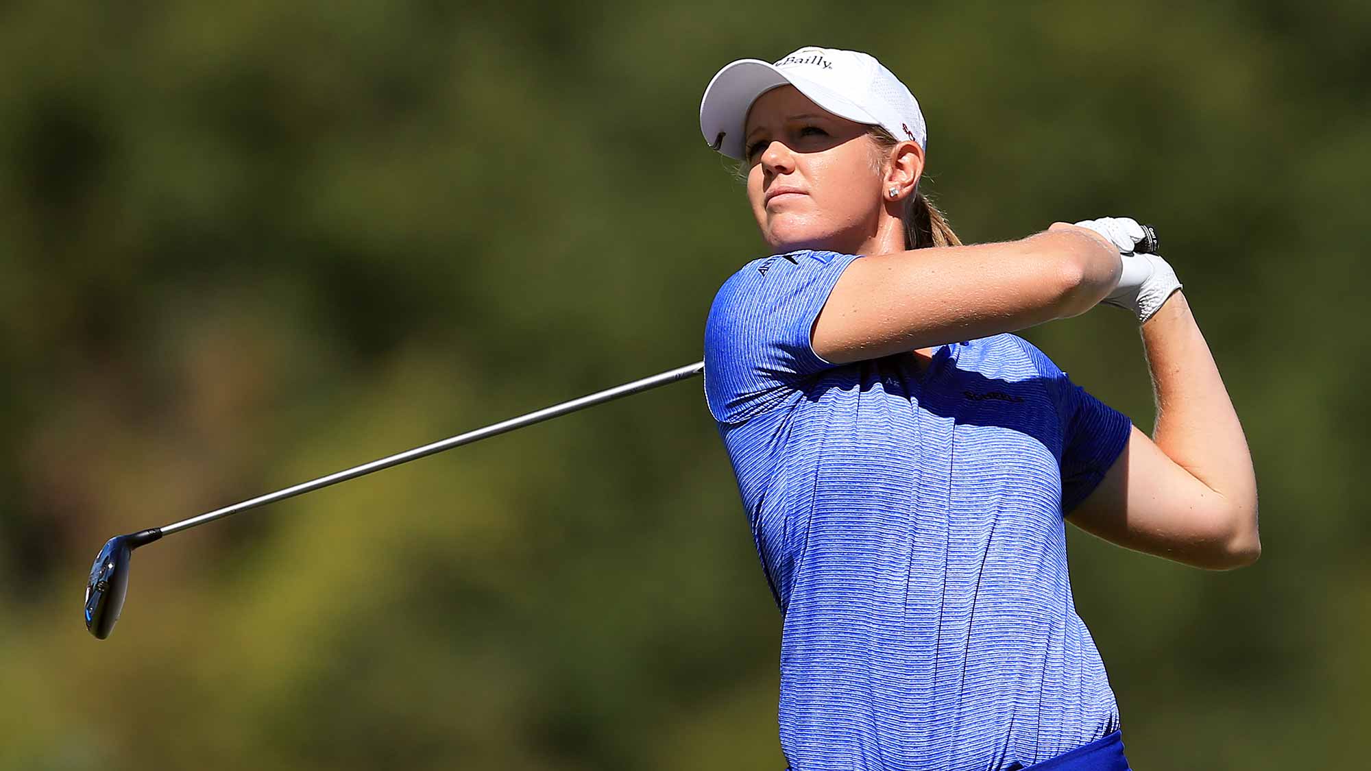 Amy Olson leads at The Evian, seeking to win out of second major final ...