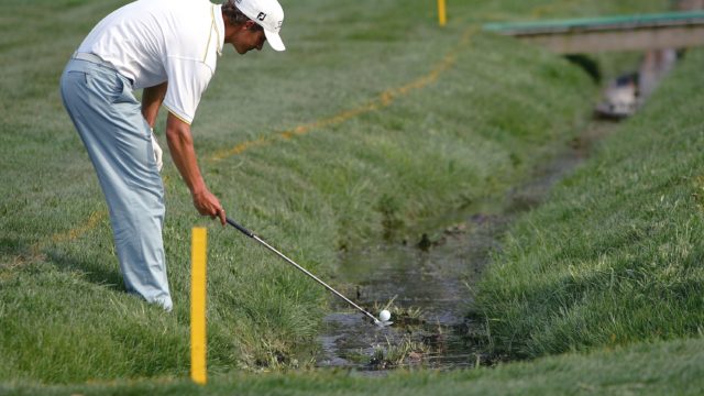 Golf rules 2024: Golfers can ground their club in a hazard, or penalty area