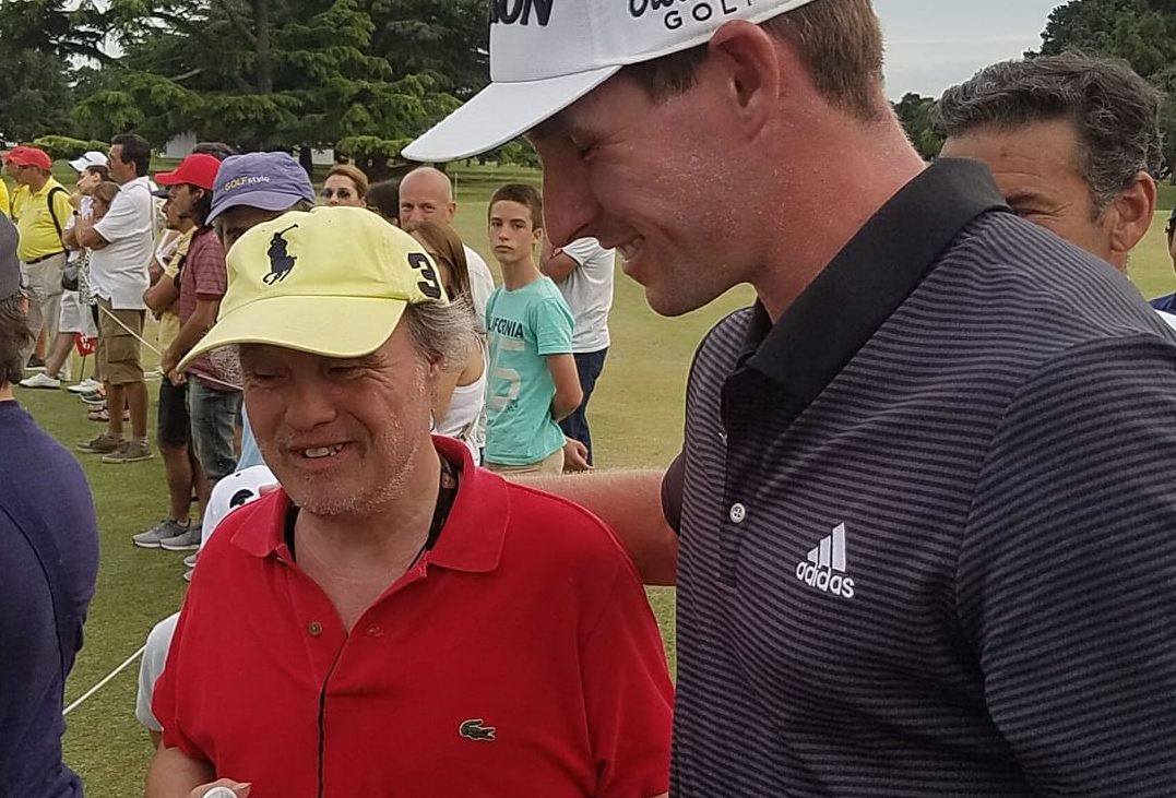 Brandon Matthews embraces fan after their outburst cost him a PGA Tour ...