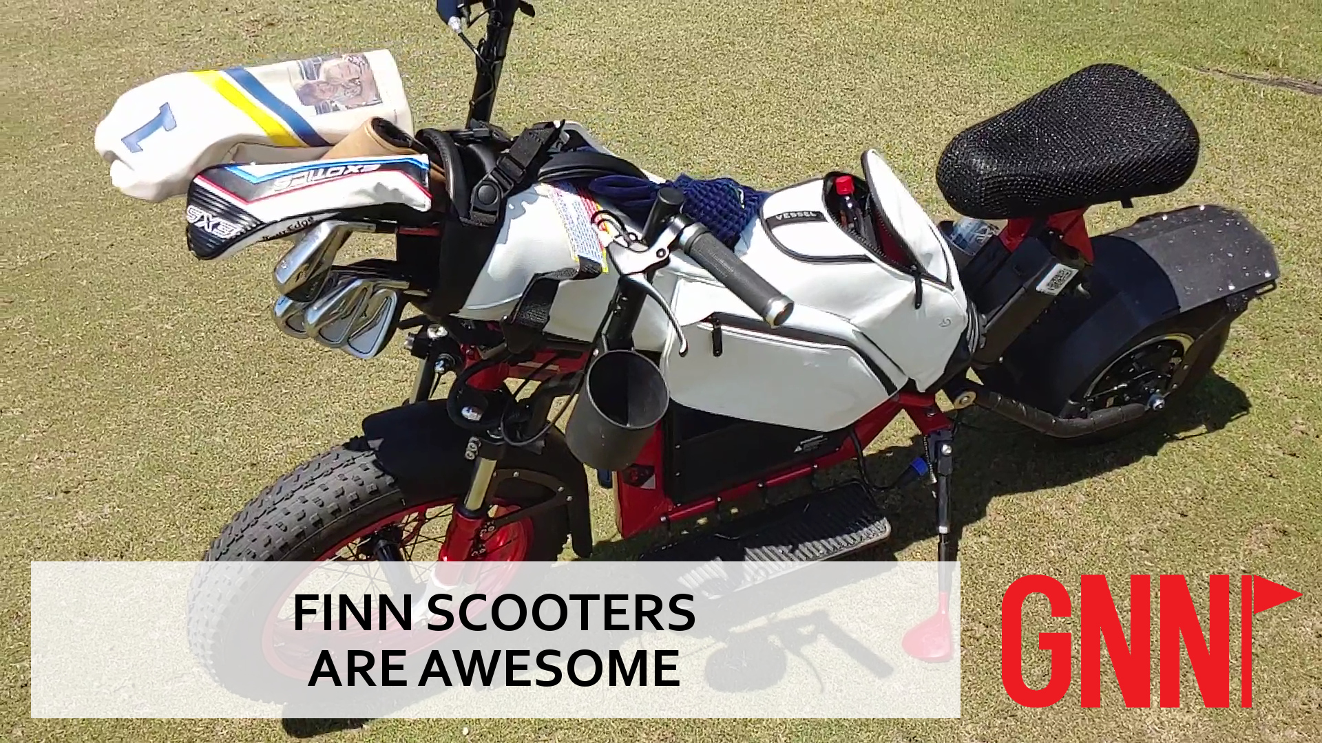 What it's like riding Finn scooters on the golf course