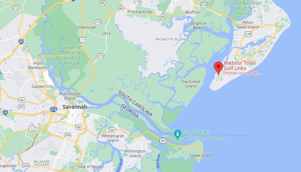 Where is Harbour Town Golf Links and the 2025 RBC Heritage located?