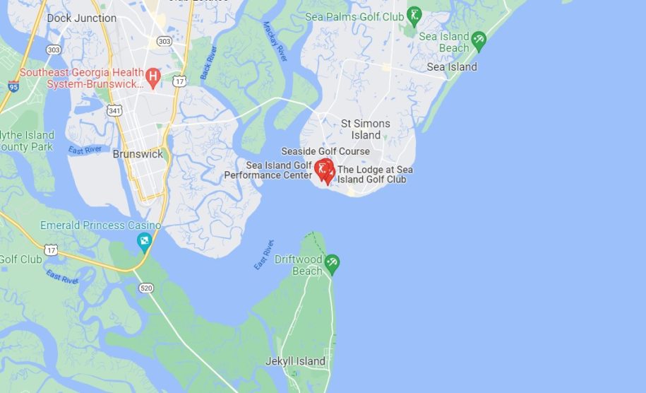 Where is Sea Island Golf Club and the 2025 RSM Classic located?