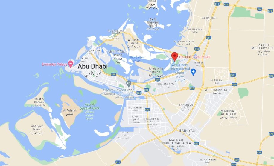 Where is Yas Links and the 2024 Abu Dhabi HSBC Championship located?