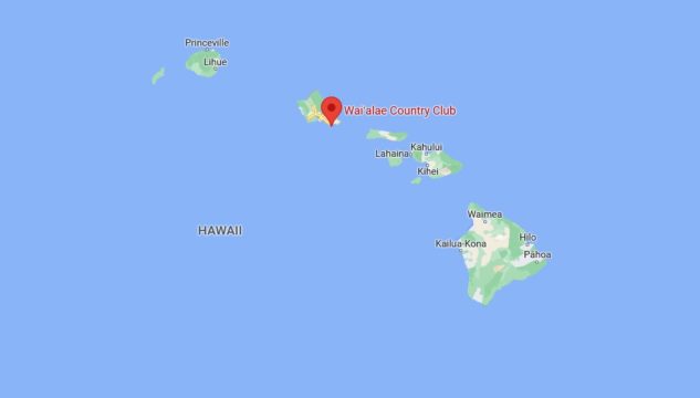 Where is Waialae Country Club and the 2024 Sony Open in Hawaii located?