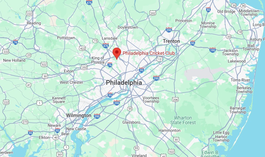 Where is Philadelphia Cricket Club and the 2025 Truist Championship ...