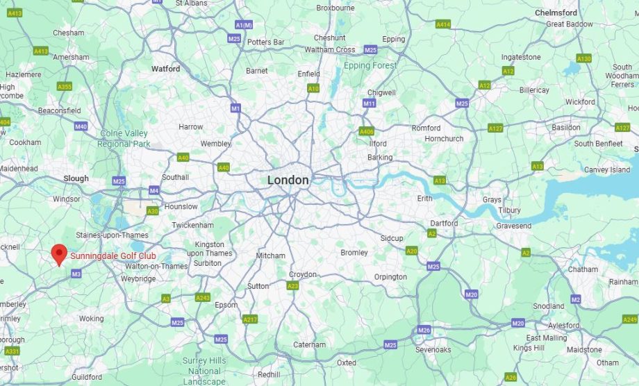 Where is Sunningdale Golf Club and the 2025 Senior British Open ...