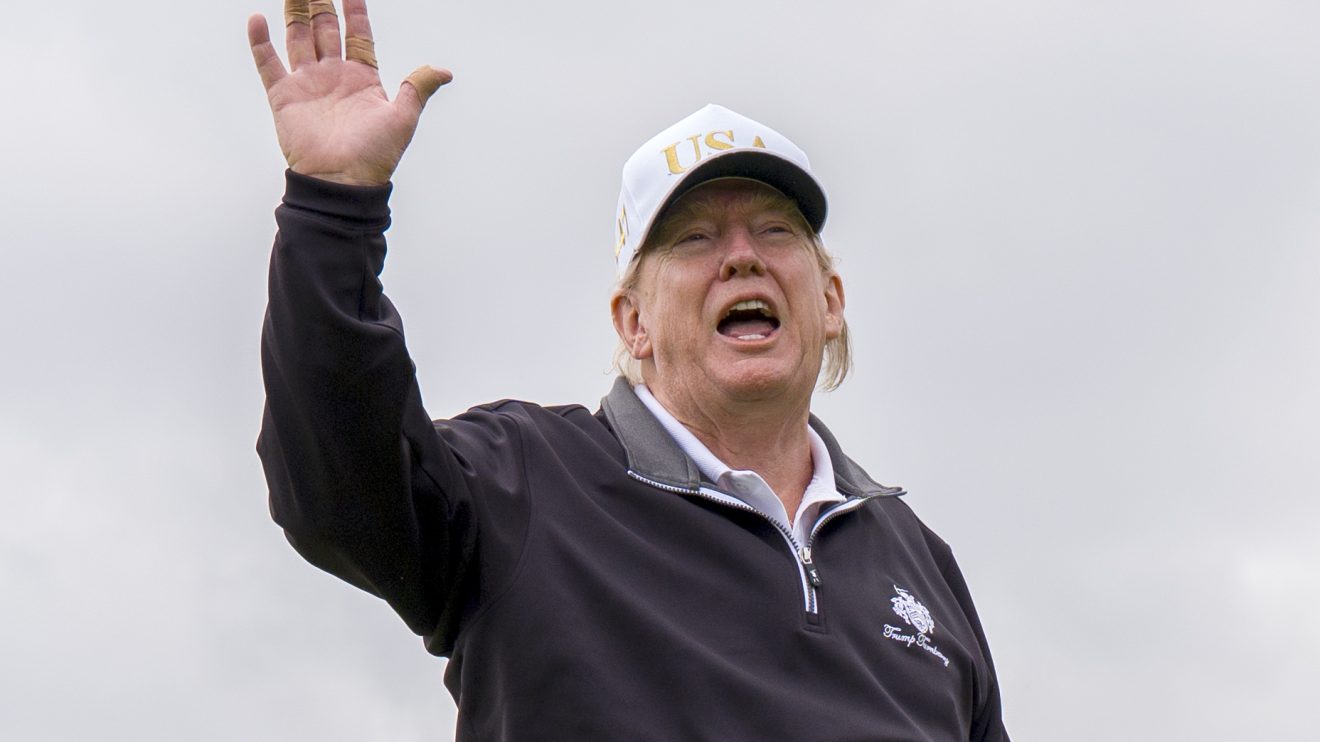 Donald Trump visited the golf course for the 377th time as President