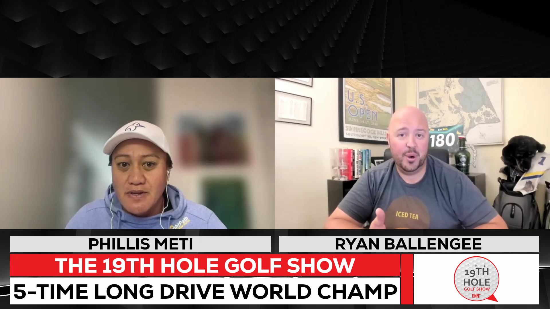 5-time long-drive world champion Phillis Meti: The 19th Hole Golf Show