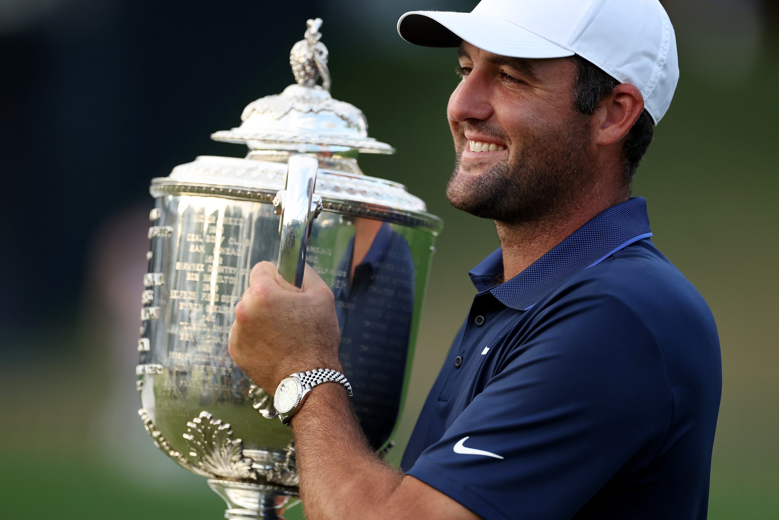 What is the PGA Championship playoff format?